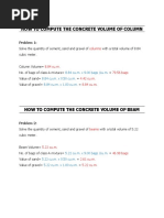 Estimation On CHB | PDF | Wall | Components