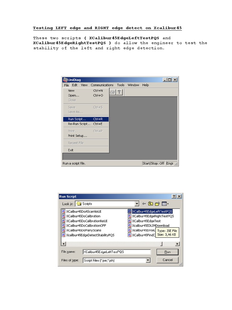 These Two Scripts (Xcalibur45Edgelefttestpqs and Stability of The Left ...