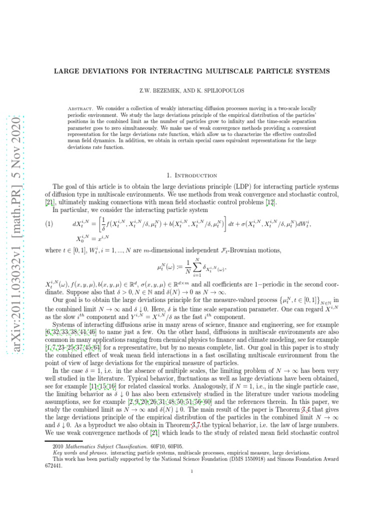 Large Derivations | PDF | Stochastic Differential Equation | Continuous Function