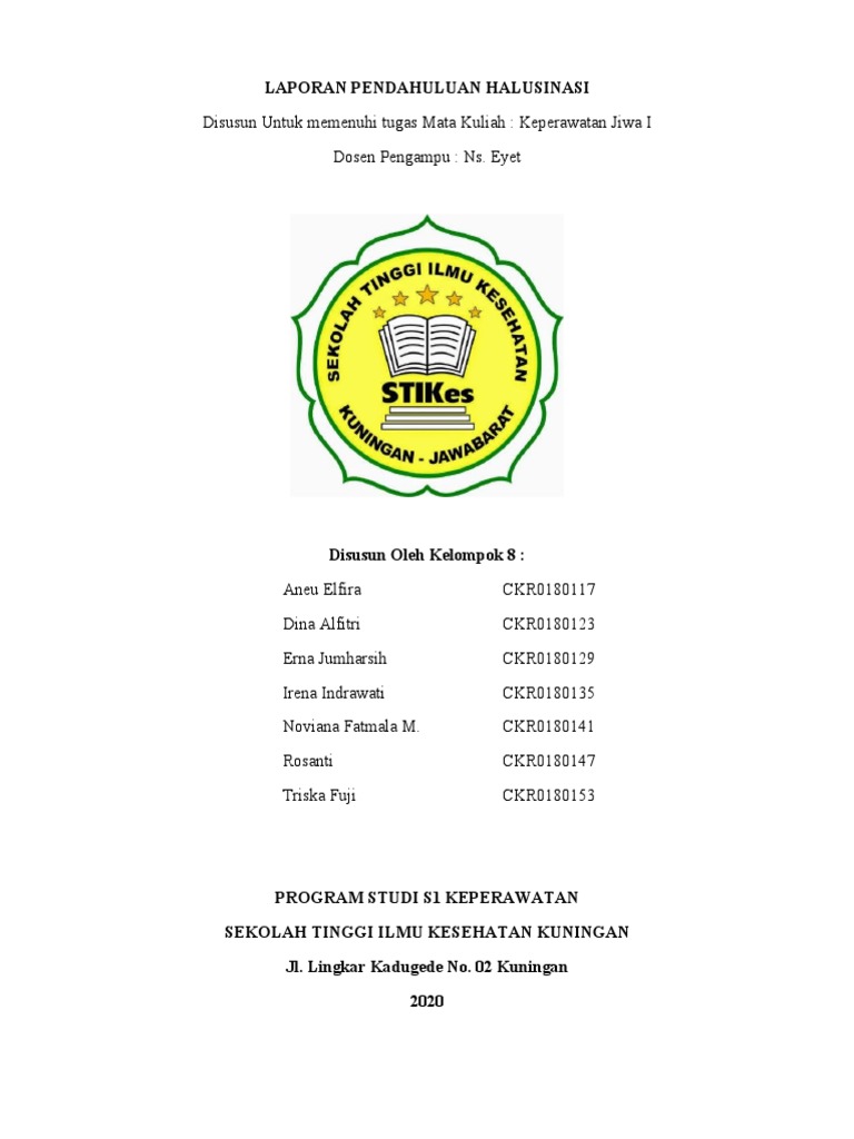 LP SP Halusinasi | PDF