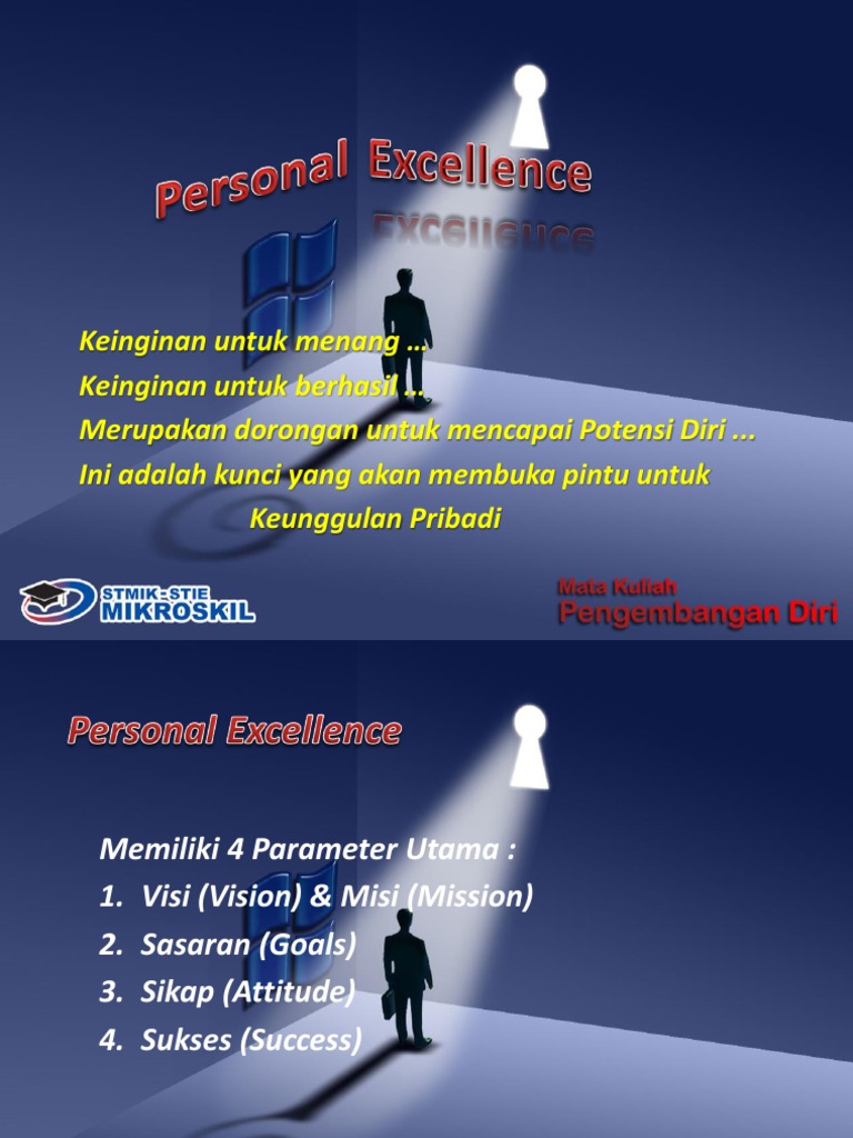Personal Excellence | PDF
