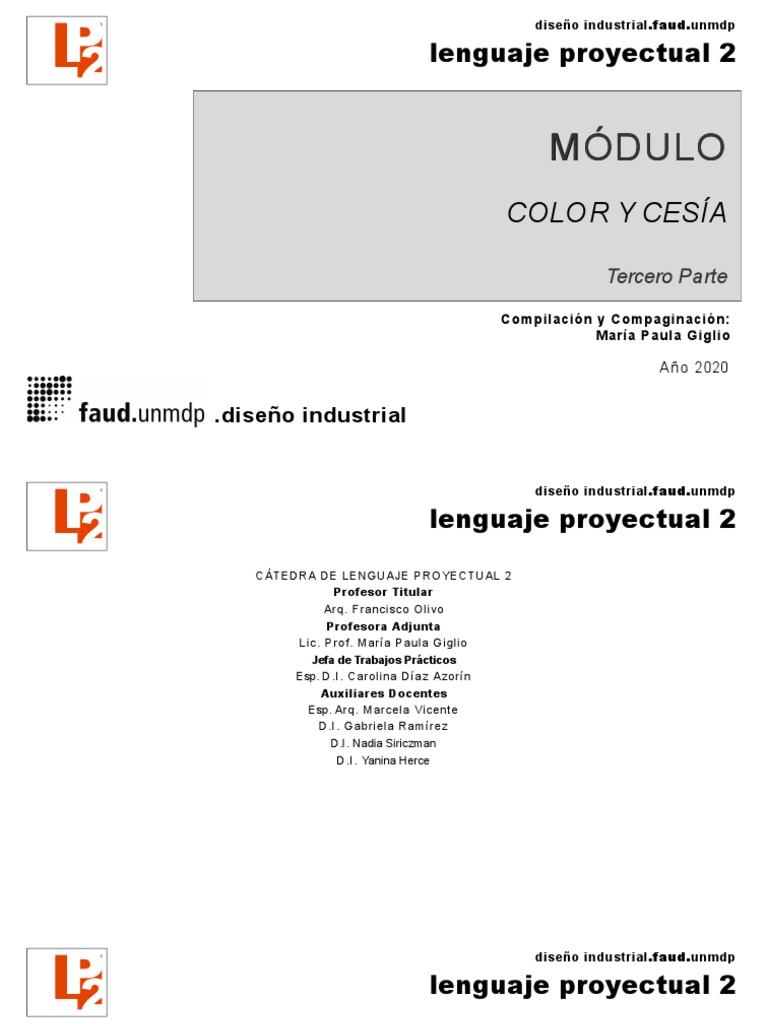 LP2 Modulo Color Cesía 03 | PDF | Color | Qualia