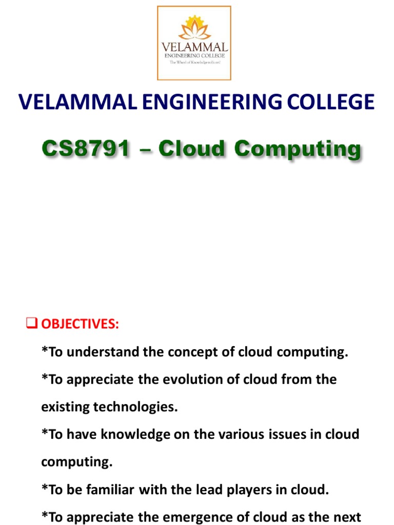 CC Unit 1 | PDF | Parallel Computing | Cloud Computing