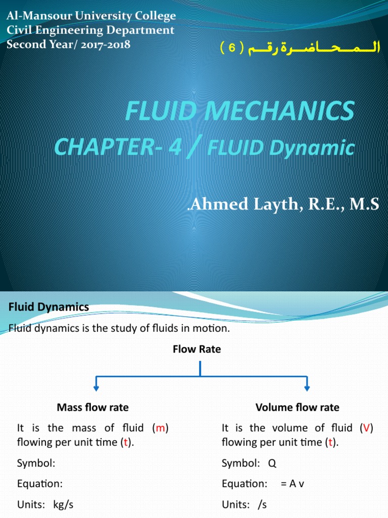 Application of the Continuity Equation to Solve Fluid Flow Problems | PDF | Fluid Dynamics | Liquids