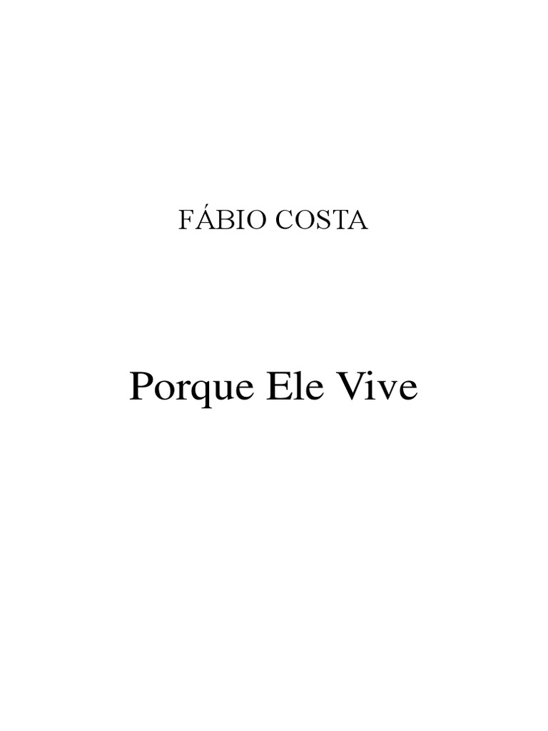Porque Ele Vive Partitura Completa | PDF | Esportes | Jazz