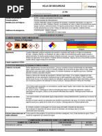 SDS AEON PD SDS Spanish | PDF | Agua | Combustión