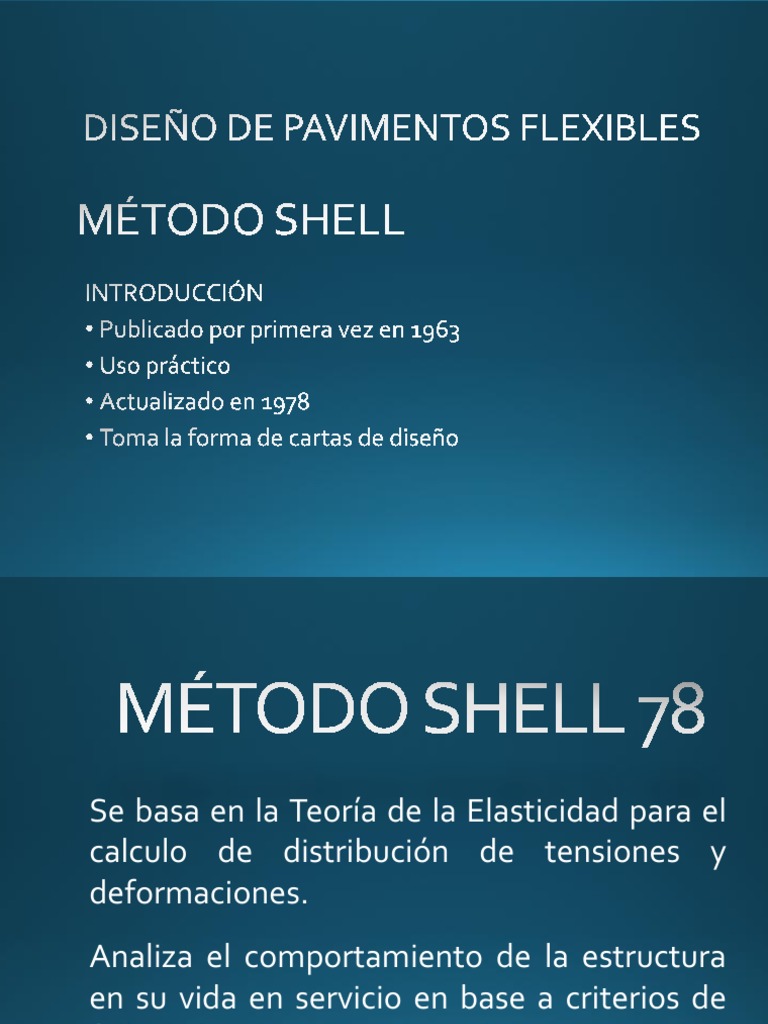 Presentacion Ing Caballero - Practica Metodo Shell | PDF | Elasticidad (Física) | Fatiga (material)