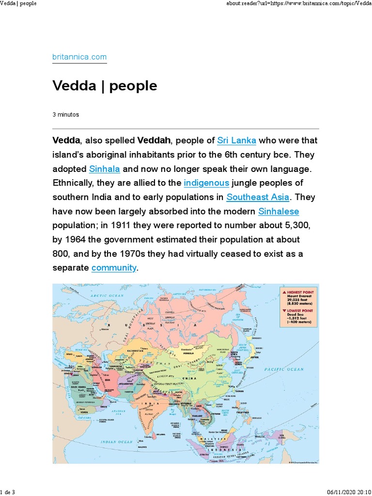 Vedda - People: Sri Lanka Sinhala Indigenous Southeast Asia Sinhalese ...