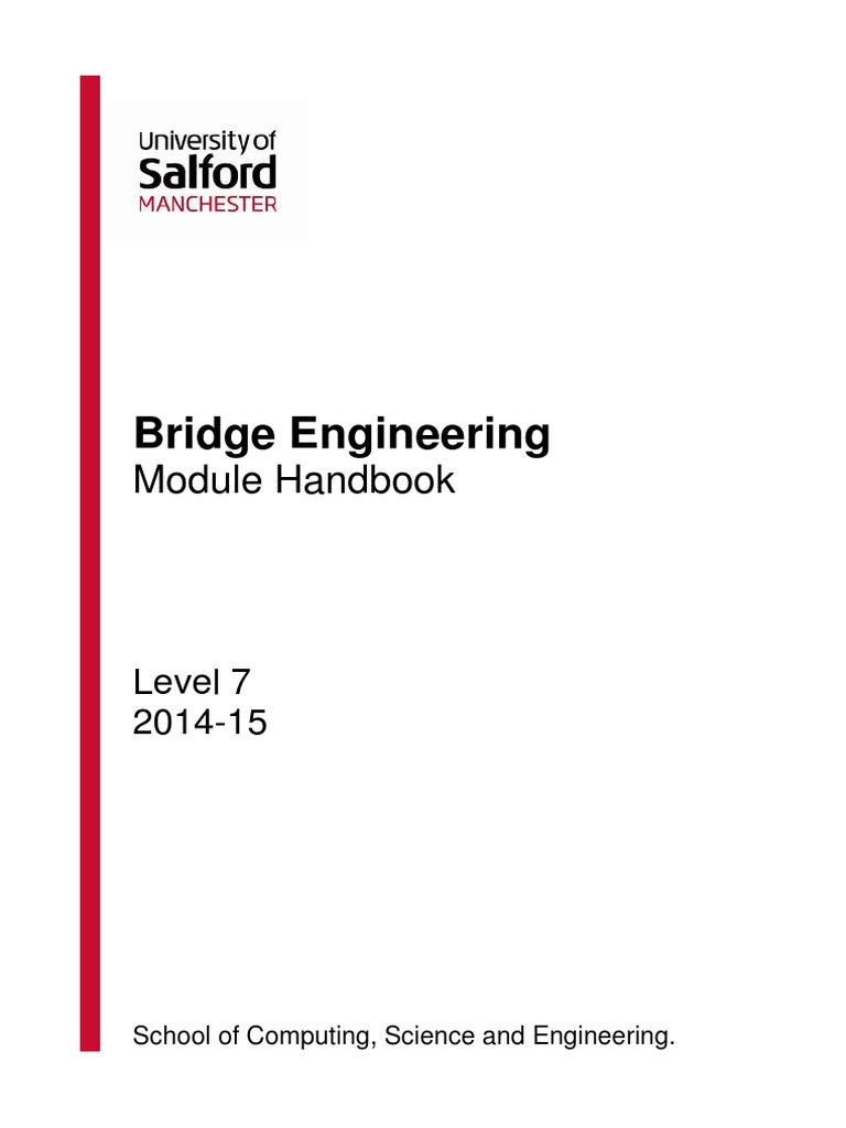 Best Uni Hand Book For Bridge Design | Download Free PDF | Bridge ...