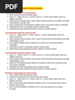 Rescue Boat Launching | PDF | Ships | Brake