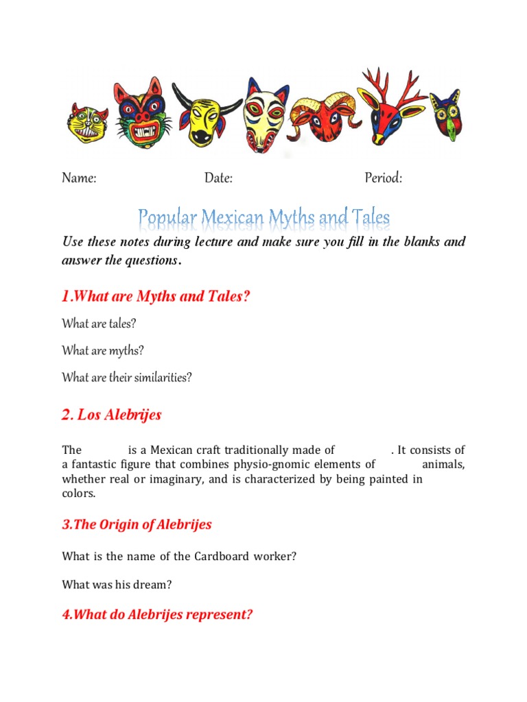 Popular Mexican Myths and Tales | PDF | Nahuatl | Mexico