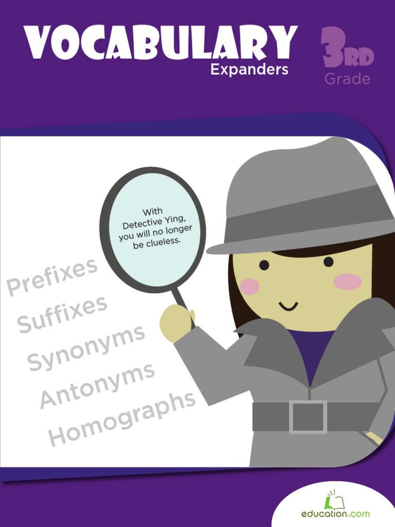 Grade 3 Vocabulary Expander Writing Workbook PDF | PDF | Cell (Biology ...