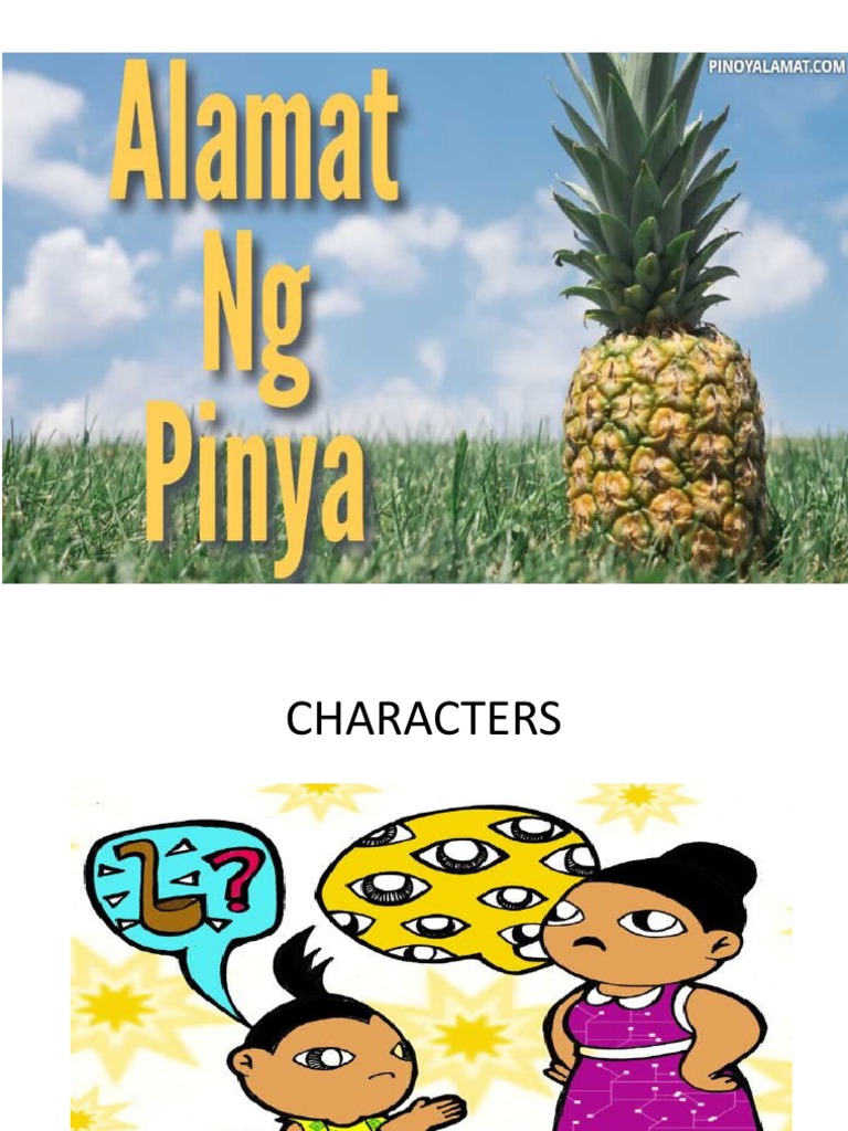 Alamat NG Pinya | PDF