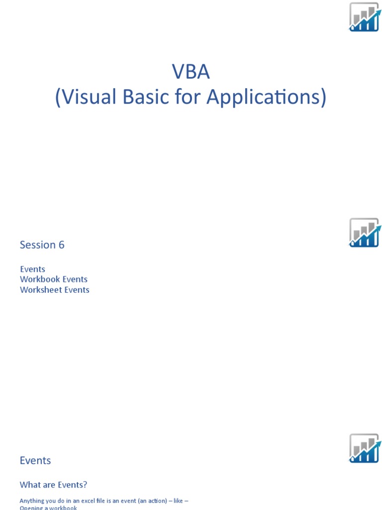 Excel VBA UserForm and Event Handling | PDF | Visual Basic For ...