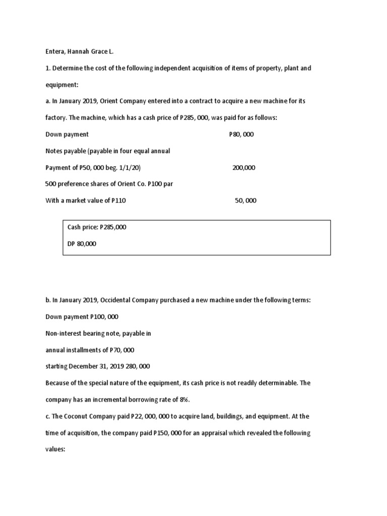 Accounting Ppe | PDF