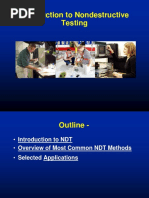 CH 7. Non Destructive Testing | PDF | Nondestructive Testing | X Ray