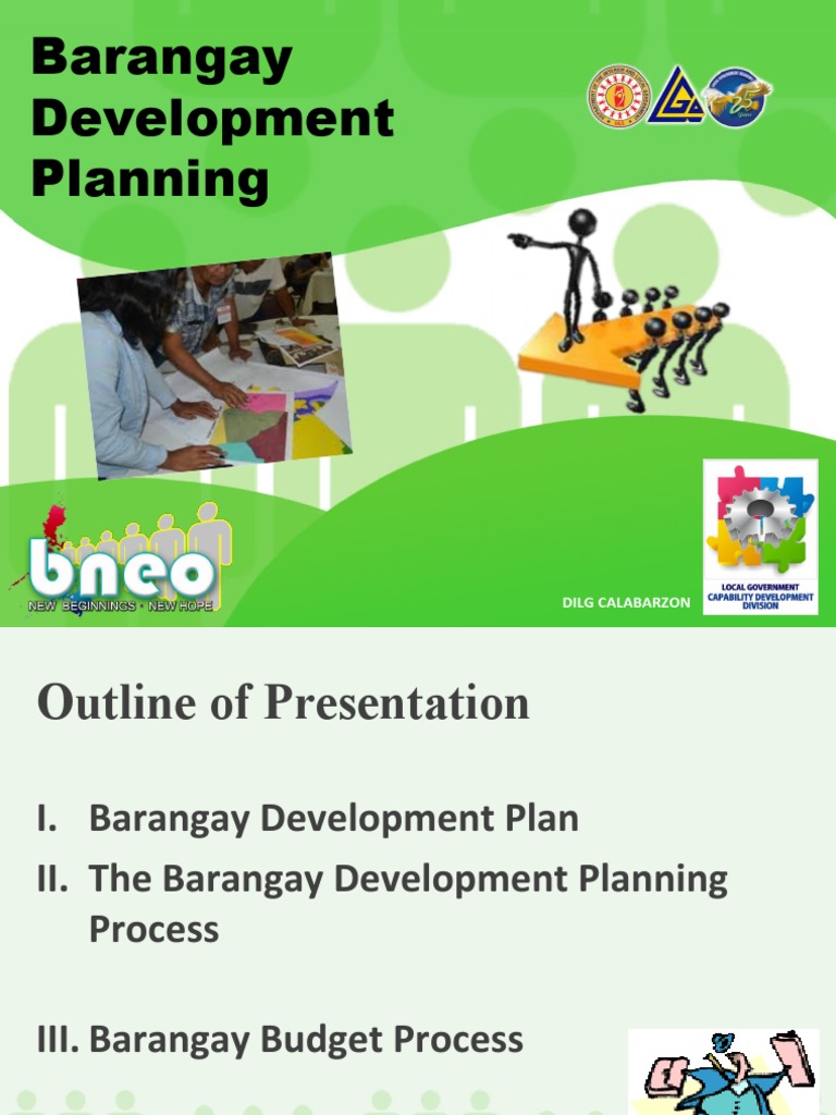 Barangay Development Planning: Dilg Calabarzon | PDF | Ratification ...