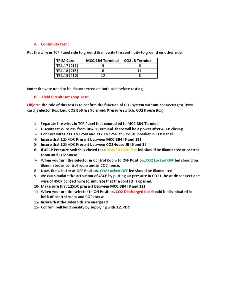 A-Continuity Test:: Power Healthy | PDF | Science & Mathematics | Computers