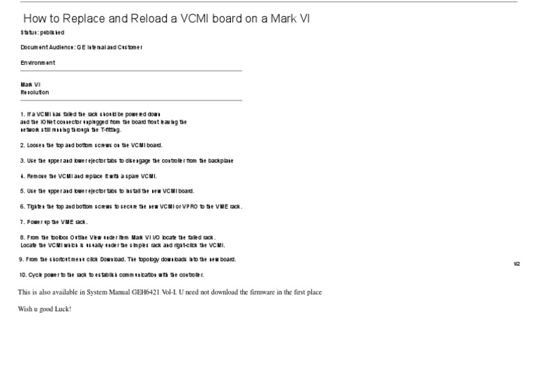 How To Replace and Reload A VCMI PDF | PDF | Technology & Engineering