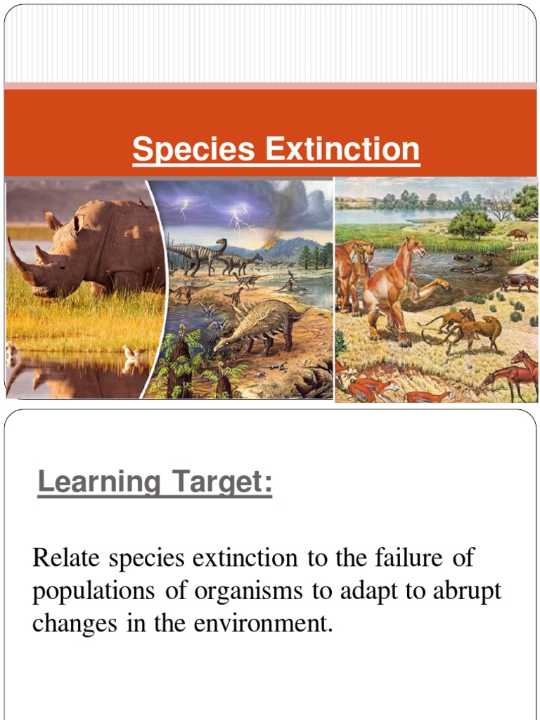 Understanding the Causes of Species Extinction: Natural and ...