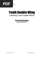 Double Wing Playbook | PDF | Sports Rules And Regulations | Sport Variants