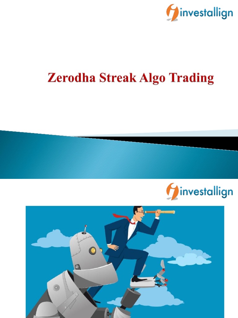 Zerodha Streak Algo Trading PDF PDF | PDF | Algorithmic Trading ...