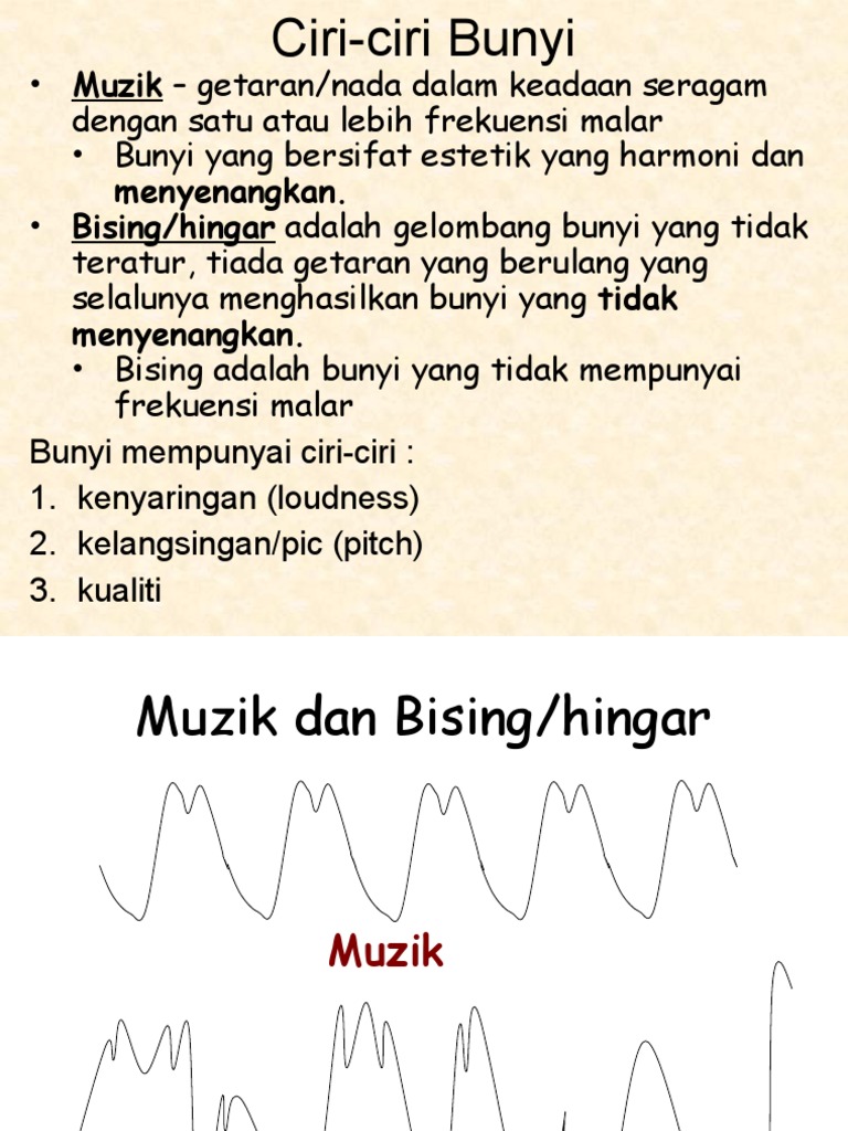 2.2 Ciri-Ciri Bunyi | PDF