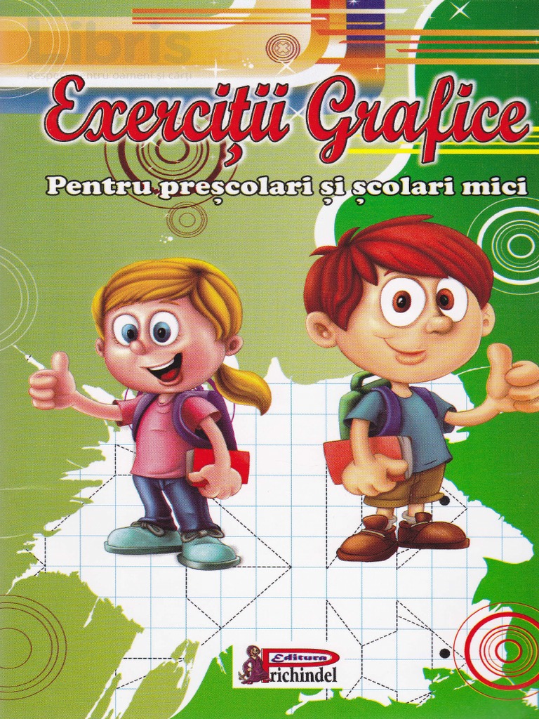 Exercitii Grafice Pentru Prescolari Si Scolari Mici PDF | PDF