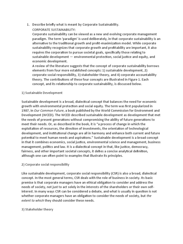 CSR Assignment | PDF | Stakeholder (Corporate) | Corporate Social Responsibility