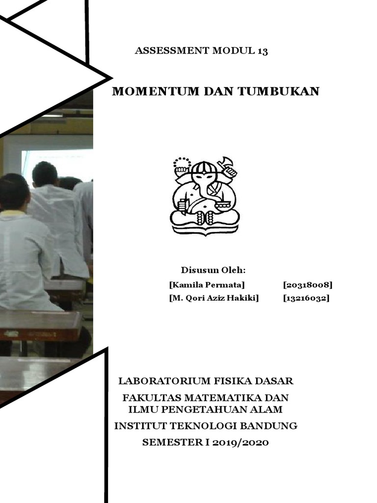 Assessment Modul 13 Momentum Dan Tumbukan Pdf Pdf