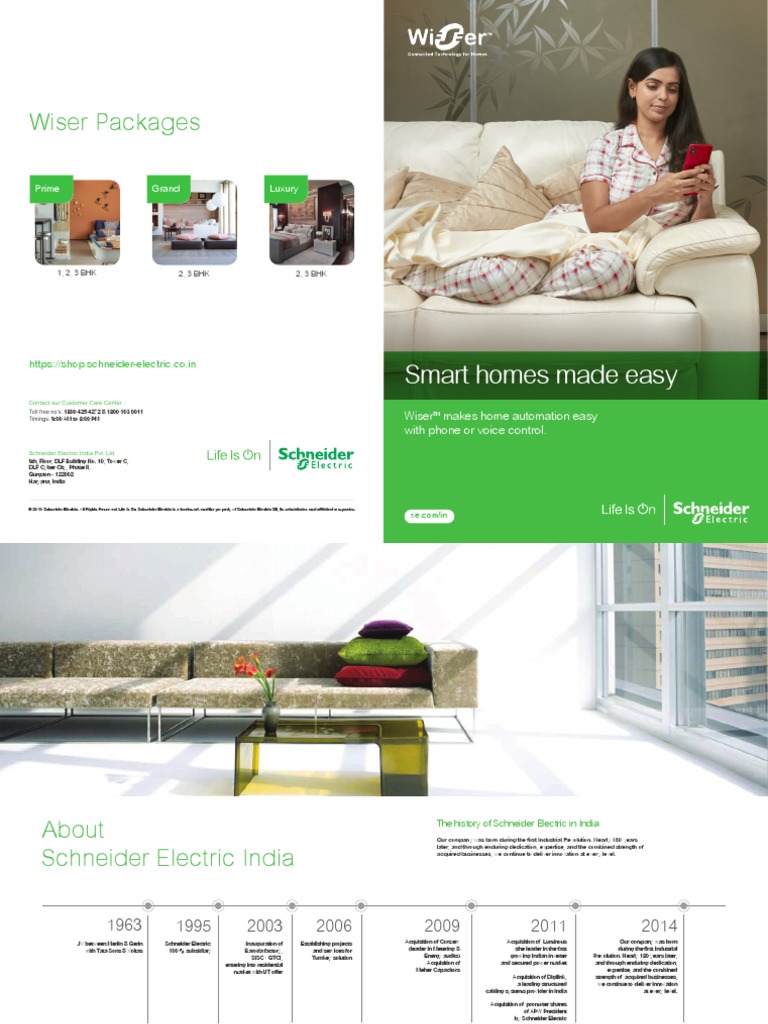 Wiser Packages: Smart Homes Made Easy | PDF | Wi Fi | Automation