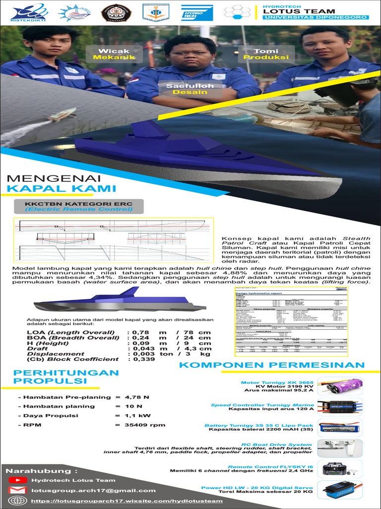 Kapal Patroli Siluman Universitas | PDF | Teknologi & Rekayasa