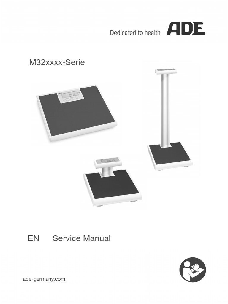 ADE Scale Service Manual PDF | PDF | Calibration | Point Of Sale