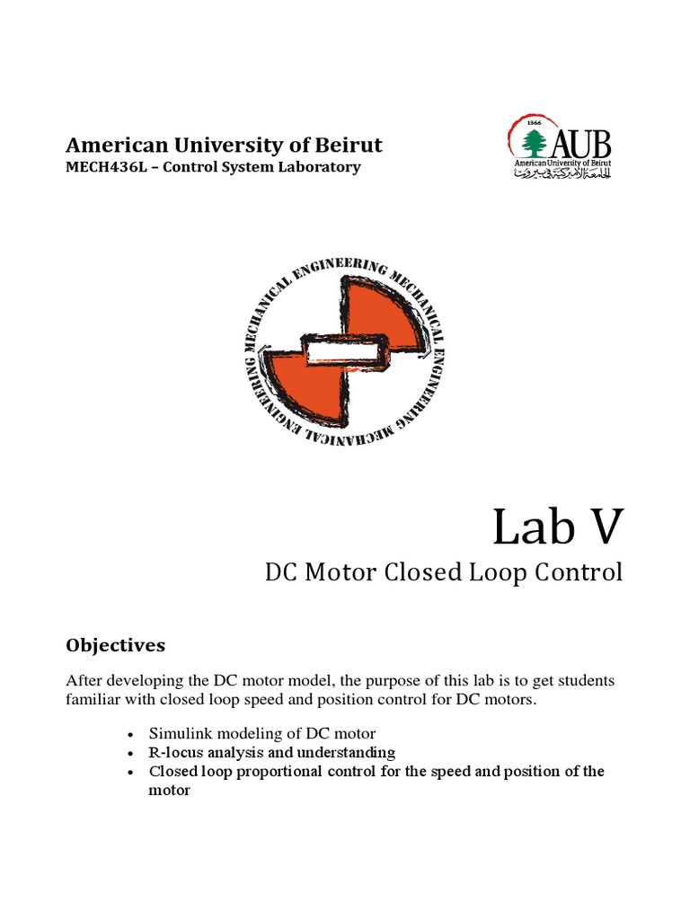 Lab V - PDF | PDF | Control Theory | Applied Mathematics