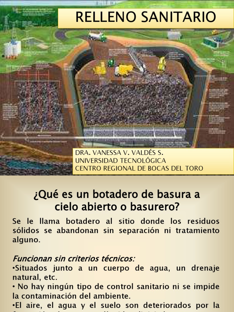 Rellenos Sanitarios: Guía Completa | PDF | Vertedero | Residuos