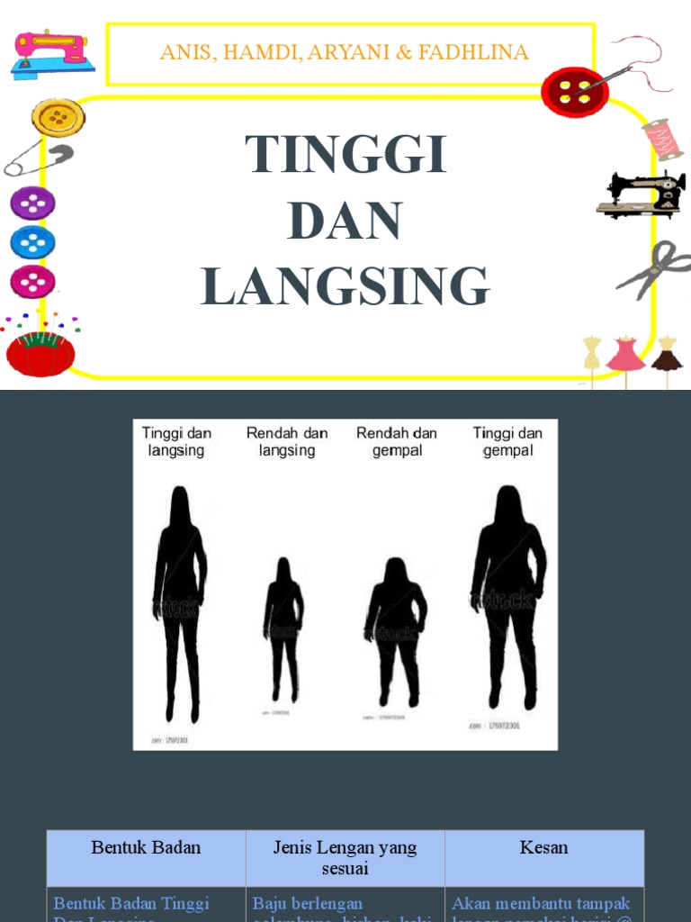 RBT1 Lengan Tinggi Dan Langsing | PDF