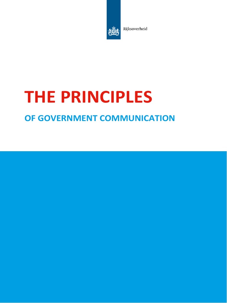 Principles of Transparency and Public Engagement in Government ...