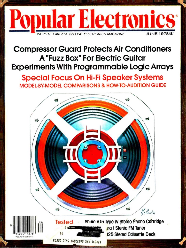 Poptronics 1978 06 | PDF | Loudspeaker | Sound Technology