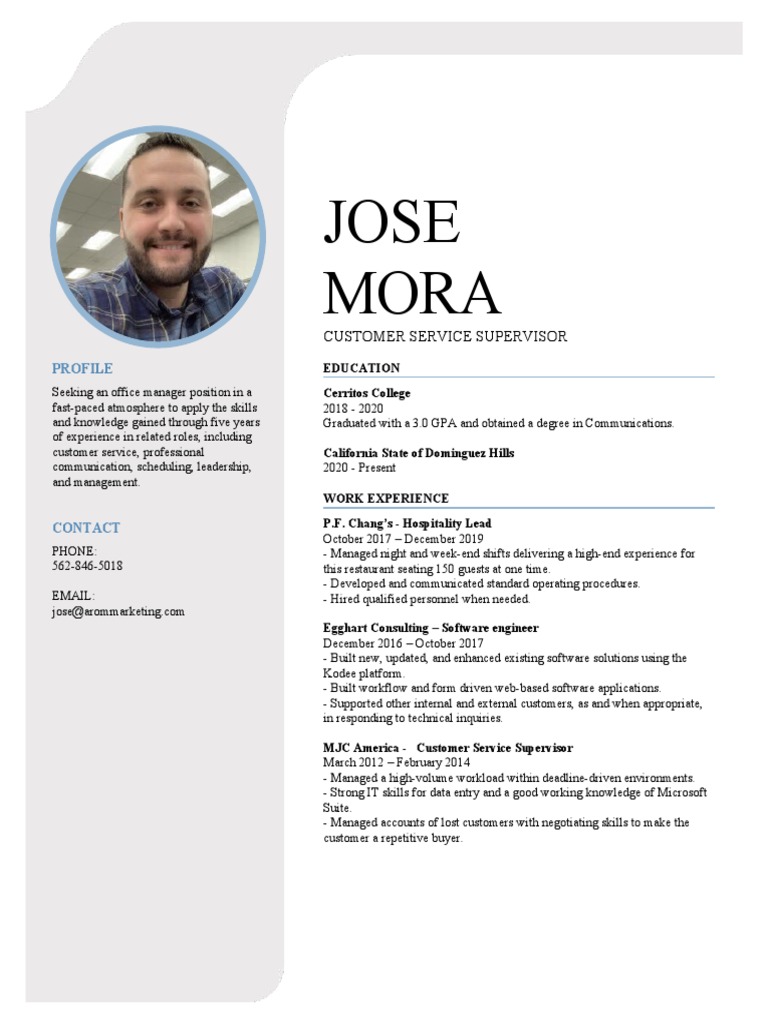 Jose Resume | Download Free PDF | Computing | Software