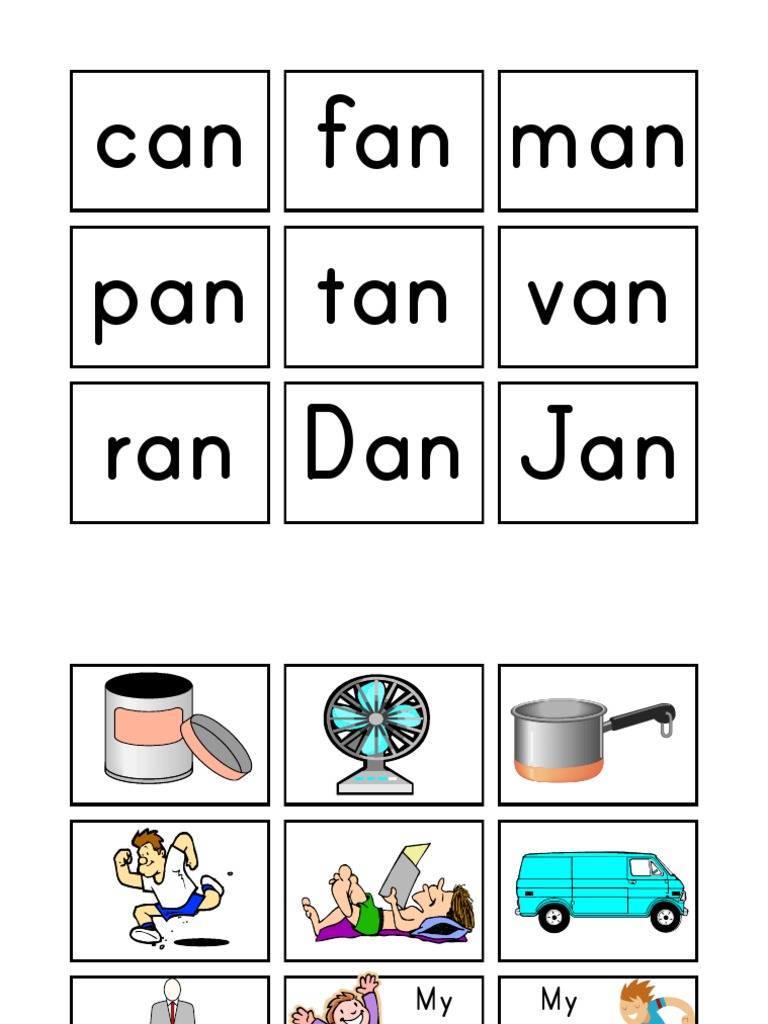 Can Dan Fan Man Pan Tan Van Ran Jan | PDF