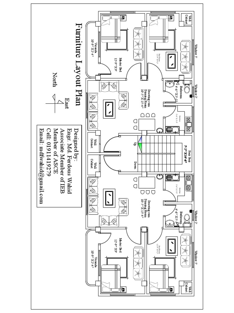 Furniture Layout Plan | PDF | Interior Design | Houses