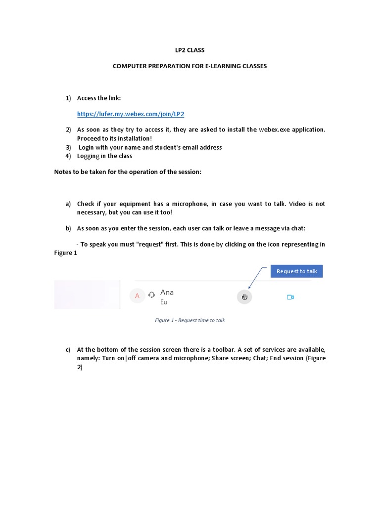 E-Learning Class Setup Guide | PDF | Computers | Technology & Engineering