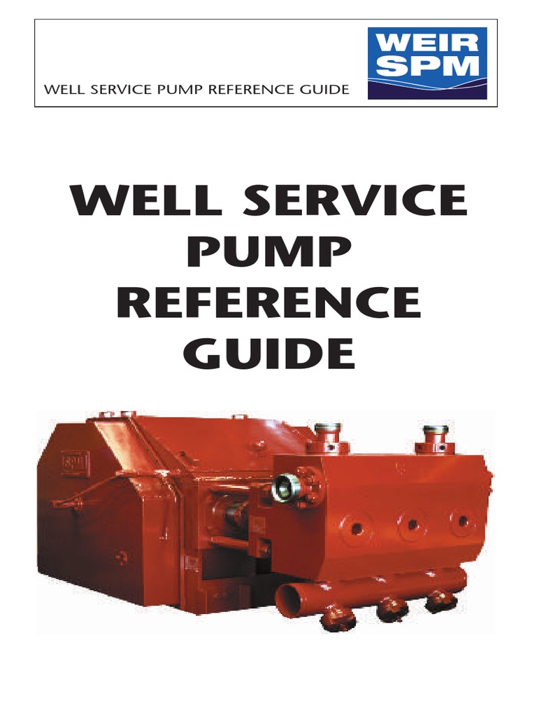 Pump Reference Guide | PDF | Pump | Gas Technologies