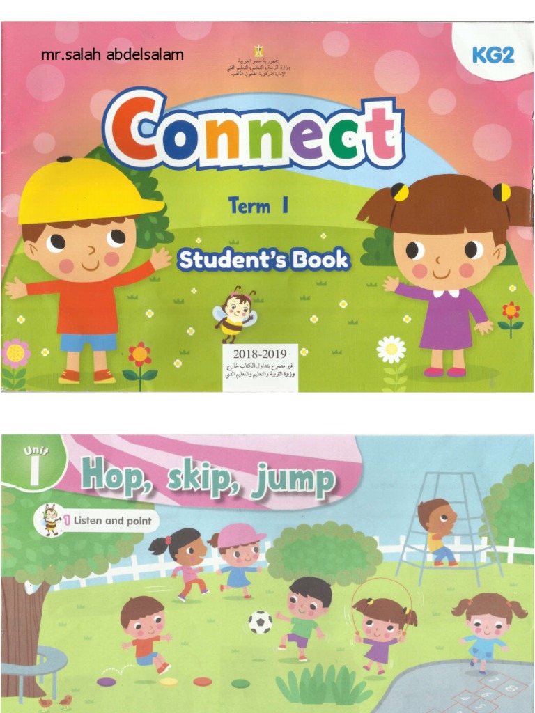 Connect English T1 KG2 Unit 1 | PDF