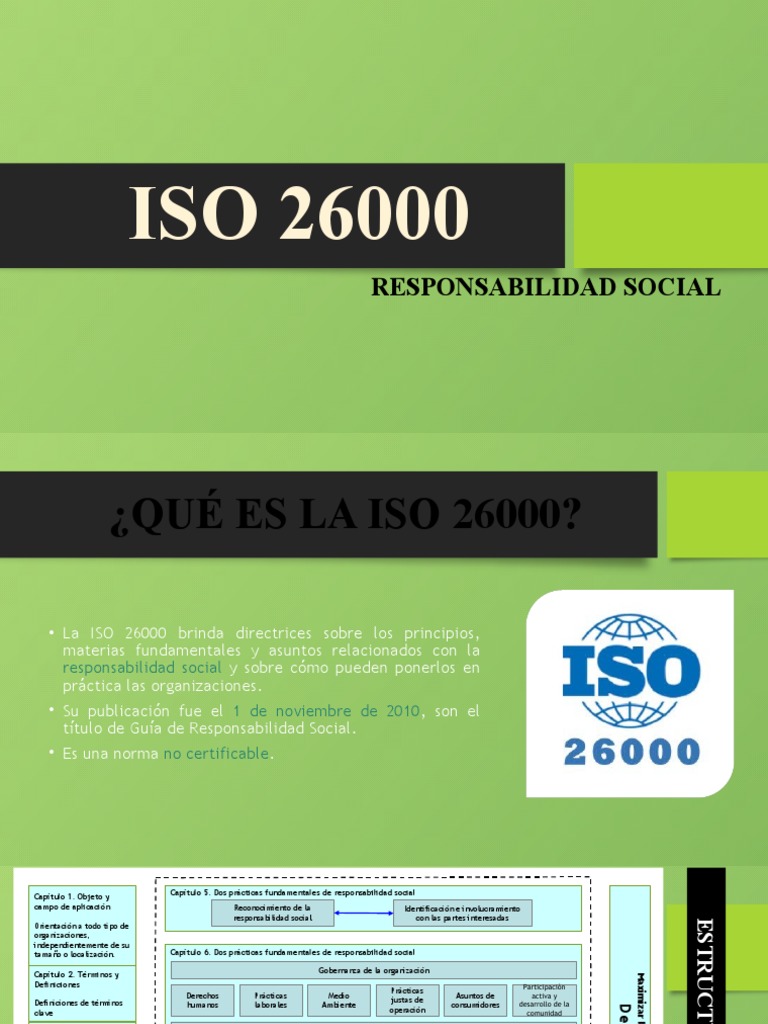Iso - 26000 Rse | Descargar gratis PDF | Responsabilidad social ...