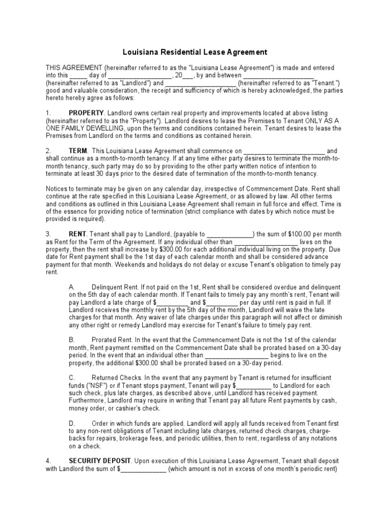 Sample Lease | PDF | Lease | Leasehold Estate