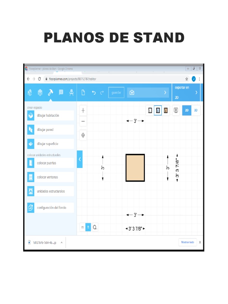 Planos de Stand | PDF