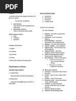 The Skeletal System Answer Key | PDF