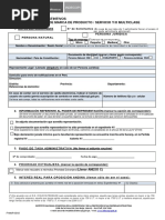 Formulario ONAPI | PDF