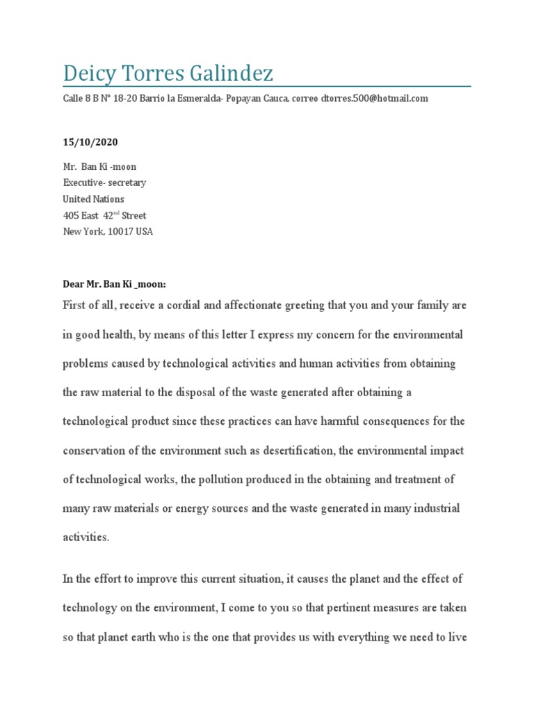 Carta ONU Paso 2 | PDF